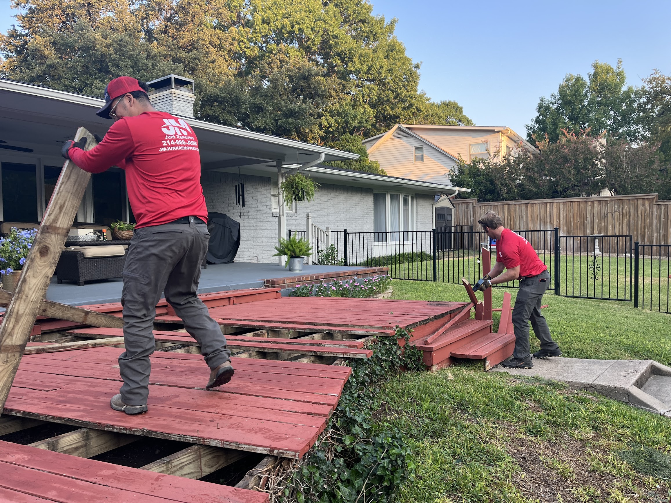 Who Does Deck Demolition and Removal? Here’s Where to Start | JM Junk ...